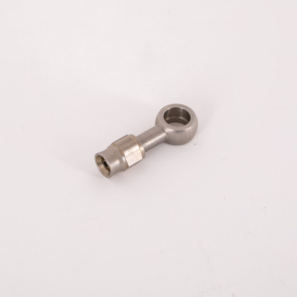 Straight Stainless Steel Banjo Fitting -3AN - VapoR Racing